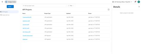 Module 2 Lab 1 Design The SAP S 4HANA System API SAP API Led