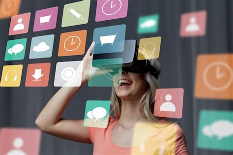 Premium Photo Technology Virtual Reality Cyberspace Entertainment