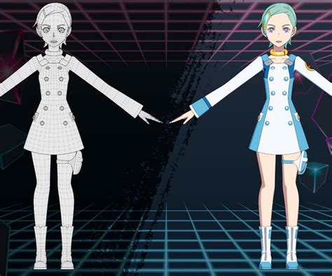 Artstation Eureka Eureka Seven 3d Model Blender Resources