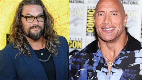 What We Know About Jason Momoa And Dwayne Johnson's Friendship