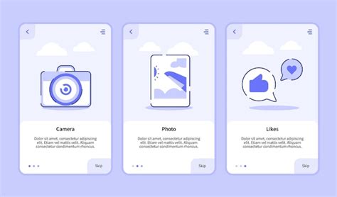 Premium Vector Vision Mission Idea For Onboarding Screen Mobile Apps