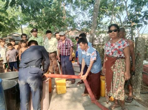 မော်လမြိုင်ကျွန်းမြို့နယ်၌ ရေရှားပါးလျက်ရှိသည့် ကျေးရွာများသို့ သောက