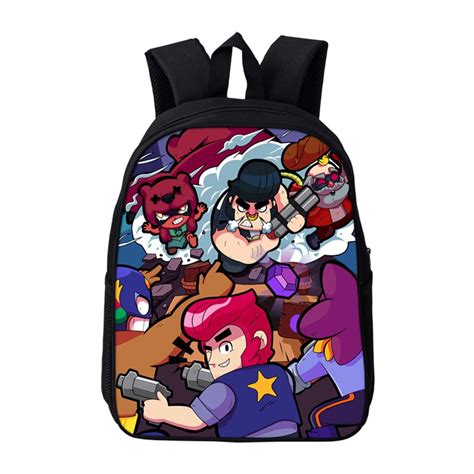Brawl Stars Backpacks Colt Schoolbag Brawler Stars