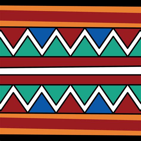 Exotic African Pattern 11146374 Vector Art At Vecteezy