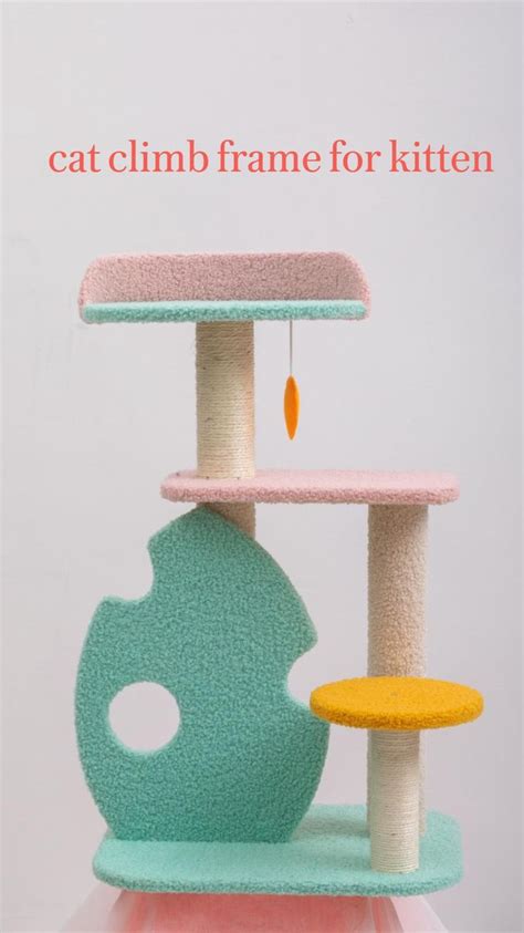 Cat Tree Cat Climb Frame For Kitten Cat Scratching Post Cat Tree