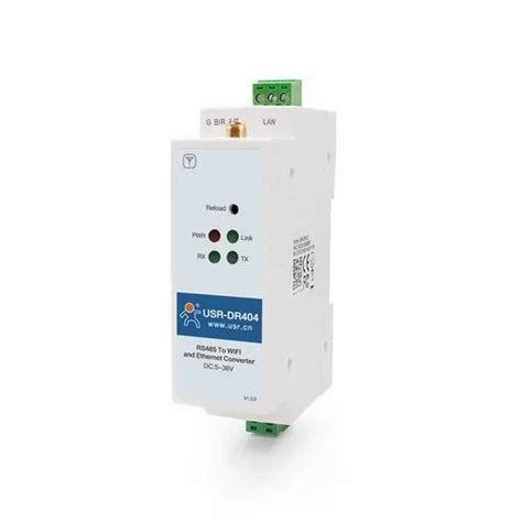 Rs To Wifi And Ethernet Converter Din Rail Mount With Modbus Rtu