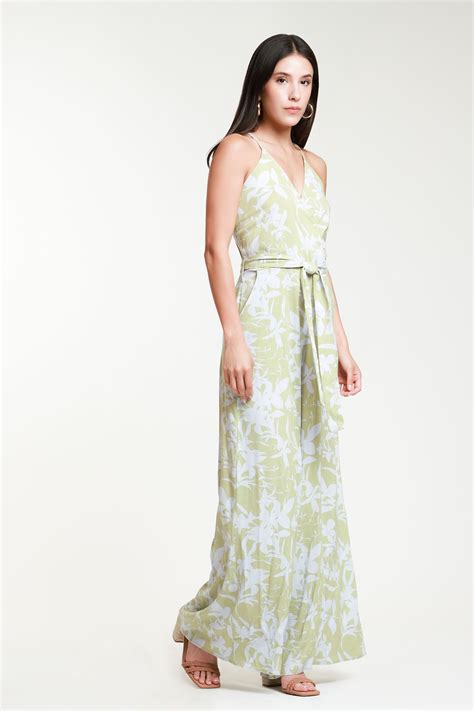 Jumpsuit Tirantes Escote Cruzado Lob