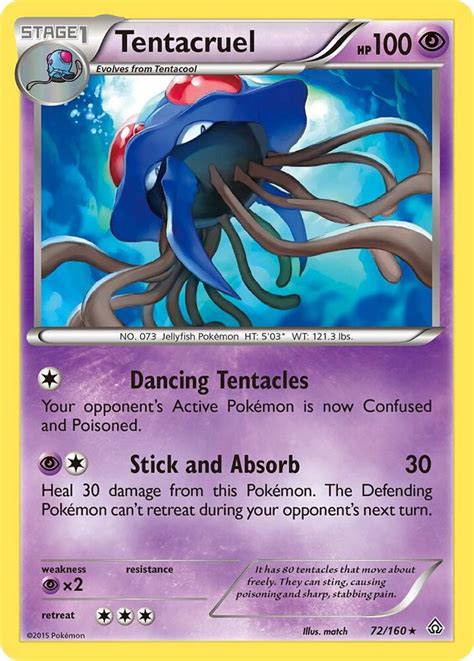 Tentacruel XY Primal Clash Pokemon TCGplayer Com