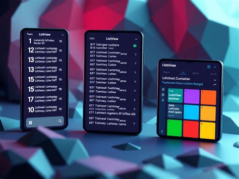 리스트뷰listview 기본 사용법 Techtinkerers