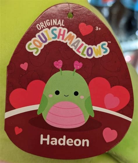 Hadeon The Grasshopper Squishmallows Valentines 2023 Love Bunch Squadapp