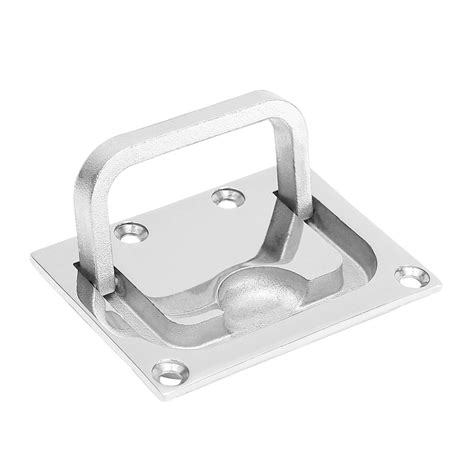 New Best Matel Boat Marine Ring Handle Cover Hatch Flush Lift Ring Pull