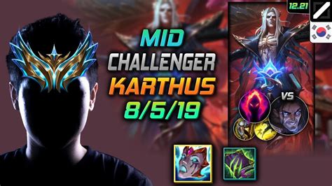 Challenger Mid Karthus Build Liandrys Anguish Dark Harvest Karthus