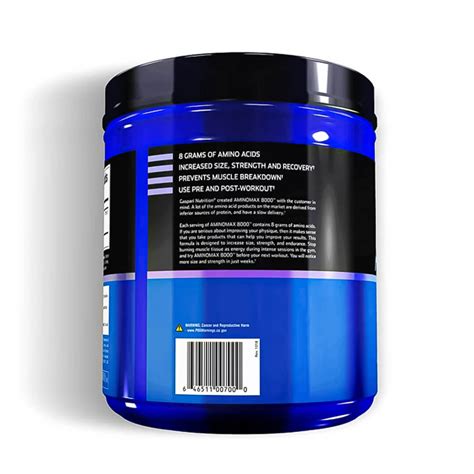 AMINOMAX 8000 – 325 TABS - Muscle Building - Gaspari Nutrition Europe