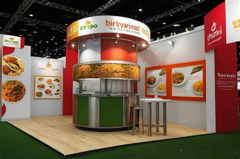 Premium Photo Biriyani Tasting Booth At International Food Expo