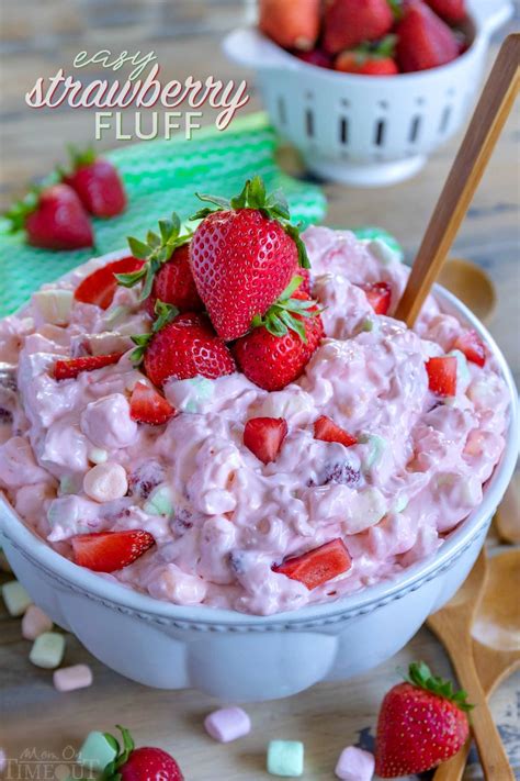 Easy Strawberry Fluff A Delicious One Bowl Dessert Mom On Timeout