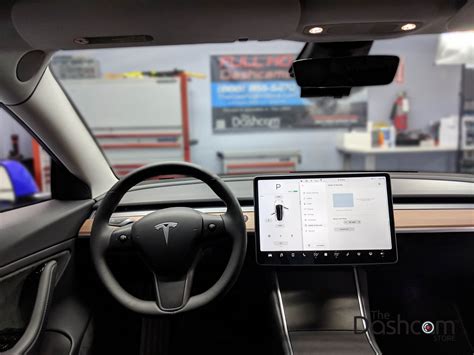 BlackVue DR750S 2CH Dual Lens Dashcam Installed 2018 Tesla Model 3