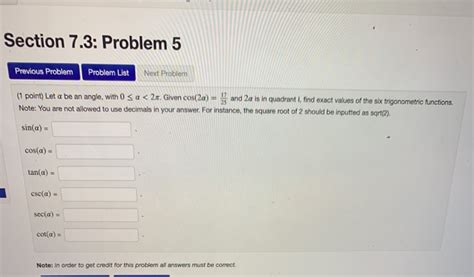 solved section 7 3 problem 5 previous problem problem list