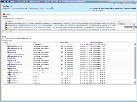 runtime fault handling with the fault management framework