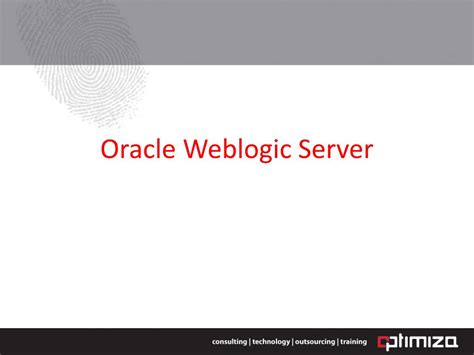 Ppt Oracle Weblogic Server Powerpoint Presentation Free Download