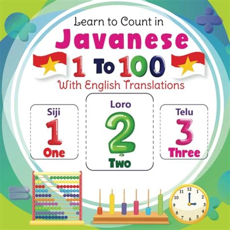 Learn To Count In Javanese 1 To 100 With English Translations A Simple