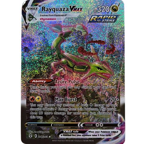 Rayquaza Vmax 218203 Drag Candy
