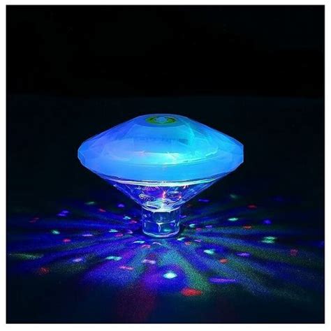 Lampe Flottante Sous Marine Led Disco Multi Couleurs Clignotante Pour