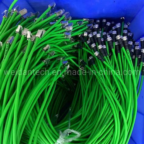 Rj45 To M12 8pin Female Profinet Industrial Ethernet Cable Ip67 M12