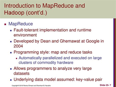 Big Data Technologies Based On Mapreduce And Hadoop Ppt Download
