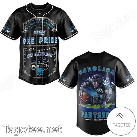 Carolina Panthers One Pride Original Die Hard Fan Baseball Jersey Tagotee