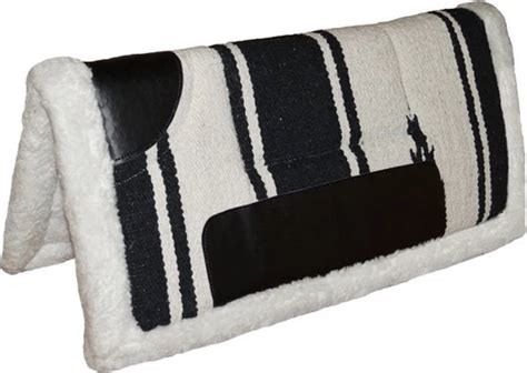 Westernpad Mini Shetzwart Wit Bol