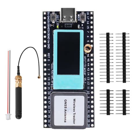 PLACA DESARROLLO IOT LORA HELTEC TRACKER GPS 510MHZ ESP32 WFI BT USBC