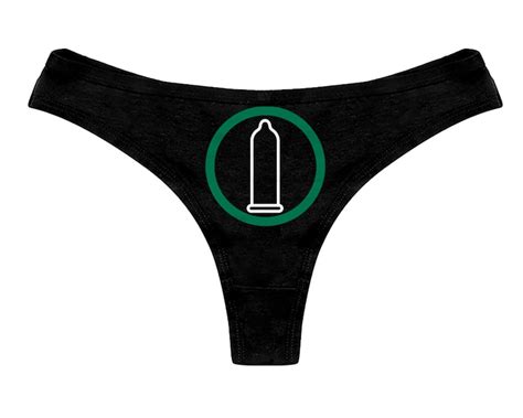Safe Sex Condoms Only Panties Sexy Bachelorette Party Bridal Etsy