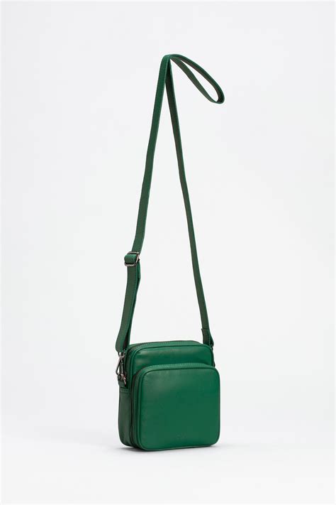 Shop The Klim Small Leather Cross Body With Front Pocket Elk Usa