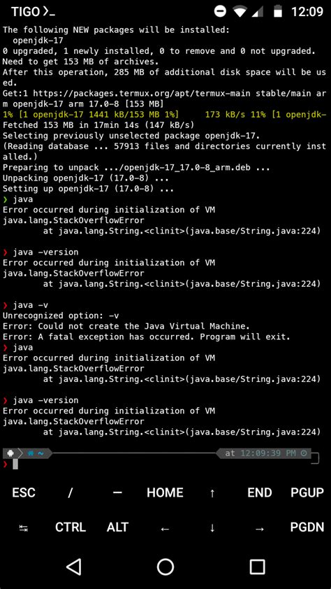 Openjdk 17 Error · Issue 7246 · Termuxtermux Packages · Github