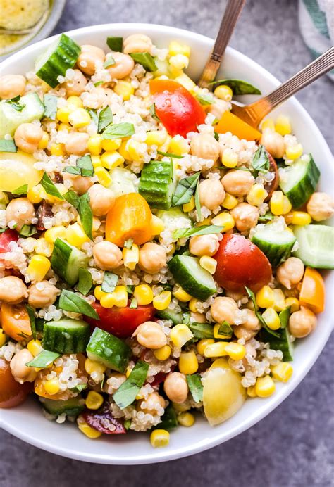 Summer Quinoa Salad Recipe Runner