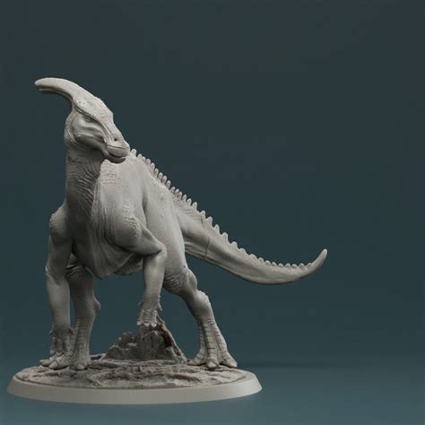 3d Printable Charonosaurus Dinosaur By Dinoworld
