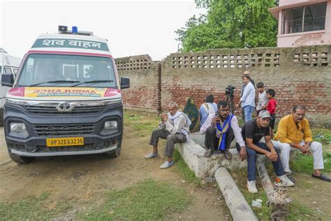 Tragedy Unfolds Hathras Stampede Site In Pictures