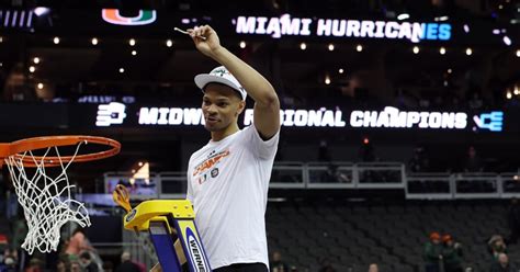 Miami Hurricanes Guard Isaiah Wong Declares For Nba Draft