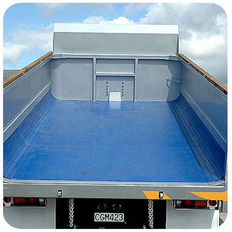 Super Slide Plastic Dump Truck And Trailer Liners Truck Dump Bed Liner