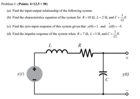 Solved Problem 1 Points 4x12 5 50 A Find The Chegg Com