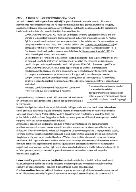 Riassunto Teorie Dello Sviluppo Psicologico Miller Docsity