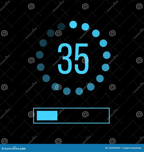 Vector Del Icono De La Carga Actualizaci N Del Sistema Vector Del