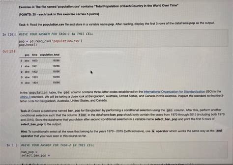 exercise 3 the file named population csv containe