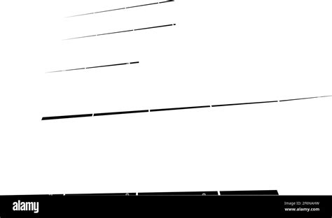 Dynamic Dashed Lines Stripes 3d Lines In Perspective With Gaps Vanishing Diminishing Spatial