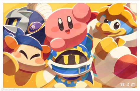 Kirby Meta Knight King Dedede Bandana Waddle Dee And Magolor Kirby