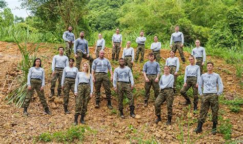 Sas Who Dares Wins Jungle Hell Line Up Meet The 20 Brave Contestants