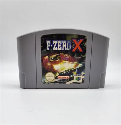 Nintendo 64 F Zero X Pal Wrestling Megastore Uk