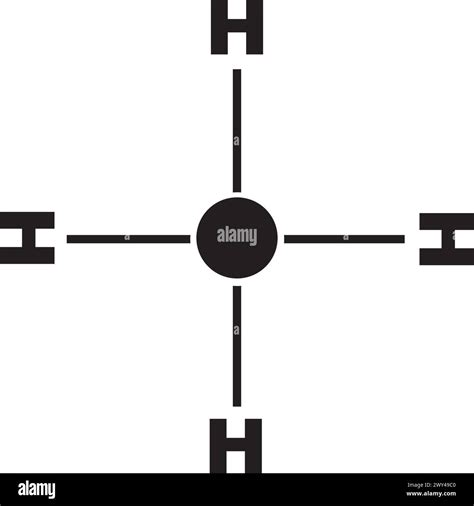 Methane Molecule Icon Vector Illustration Symbol Design Stock Vector Image And Art Alamy