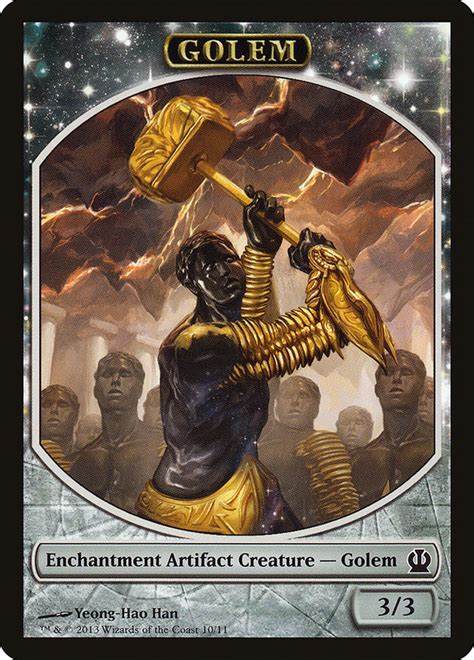 Golem · Theros Tokens Tths 10 · Scryfall Magic The Gathering Search