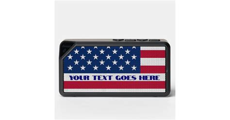 Usa Patriotic Flag Bluetooth Speaker Zazzle